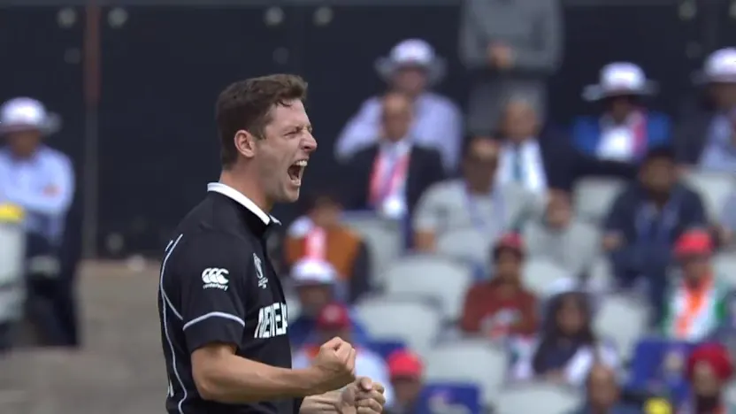 CWC19 SF: IND v NZ – Highlights of Matt Henry's 3/37 | ICC Cricket ...