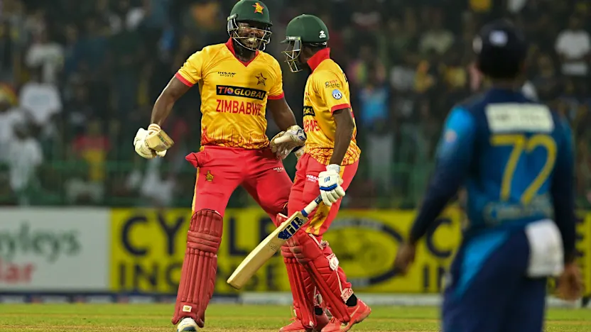 Luke Jongwe shares interesting anecdote after match-winning heist | ICC