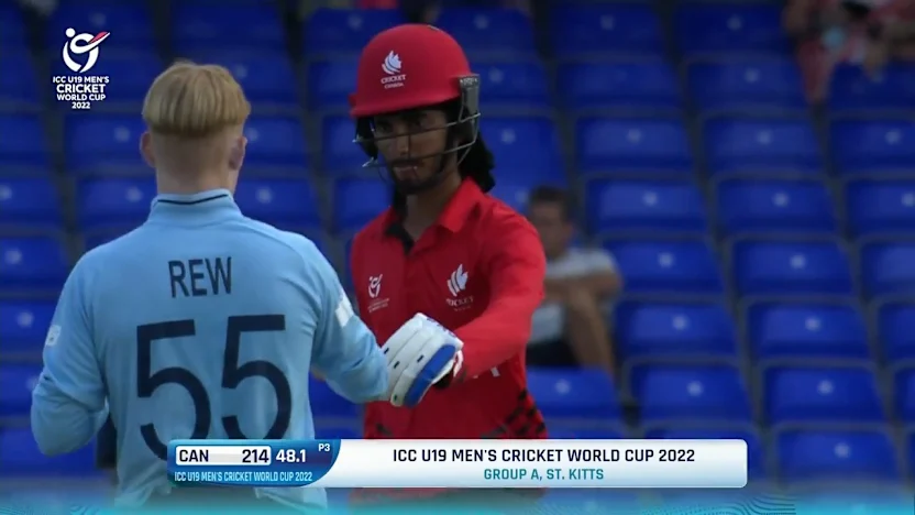 England's winning moment | ENG v CAN | ICC U19 Men’s CWC 2022 | ICC