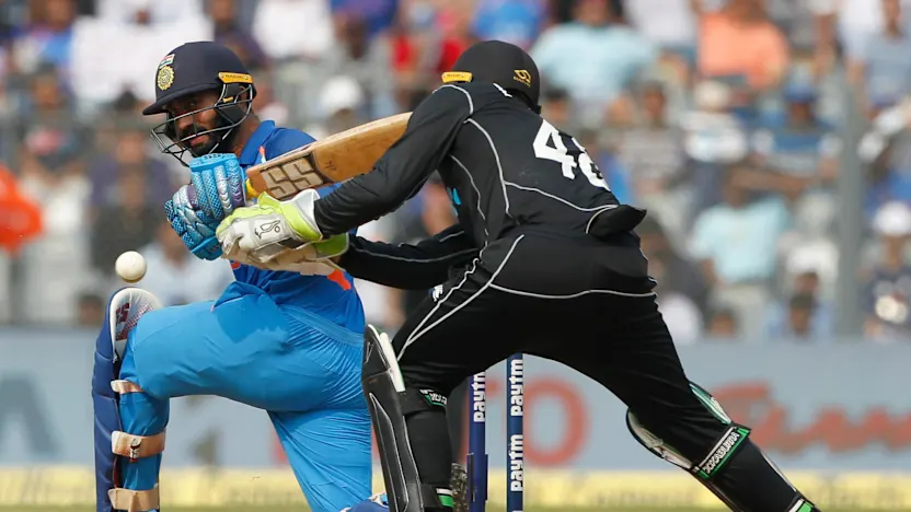 Karthik pat for Latham, Taylor | ICC