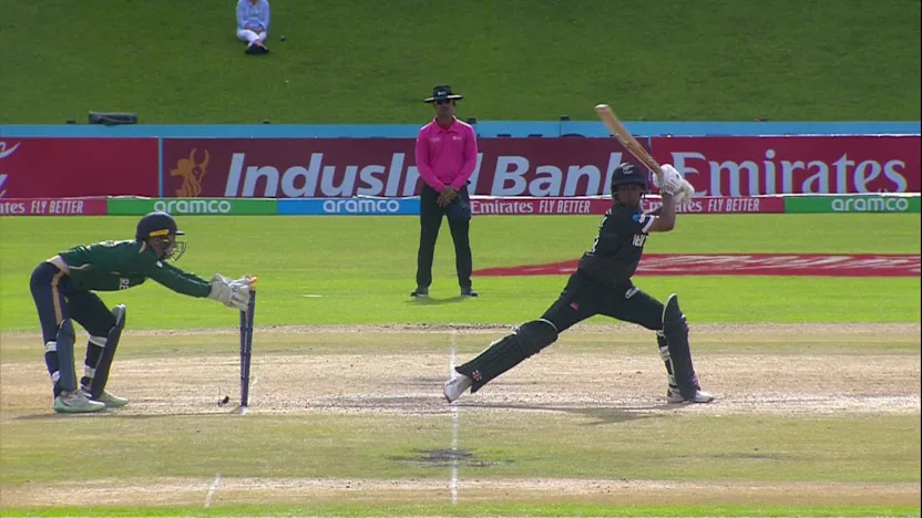 Harry Dyer with a Stumped Out vs. New Zealand | ICC Under-19 Cricket ...