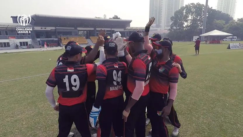 ICC CWC Challenge Group A – SIN v QAT: Highlights | ICC