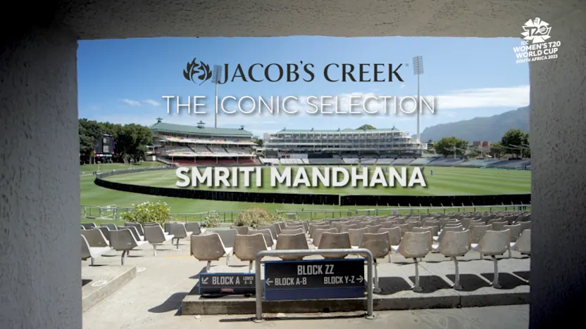 The Iconic Selection: Smriti Mandhana | Jacob's Creek | ICC Women's T20 ...