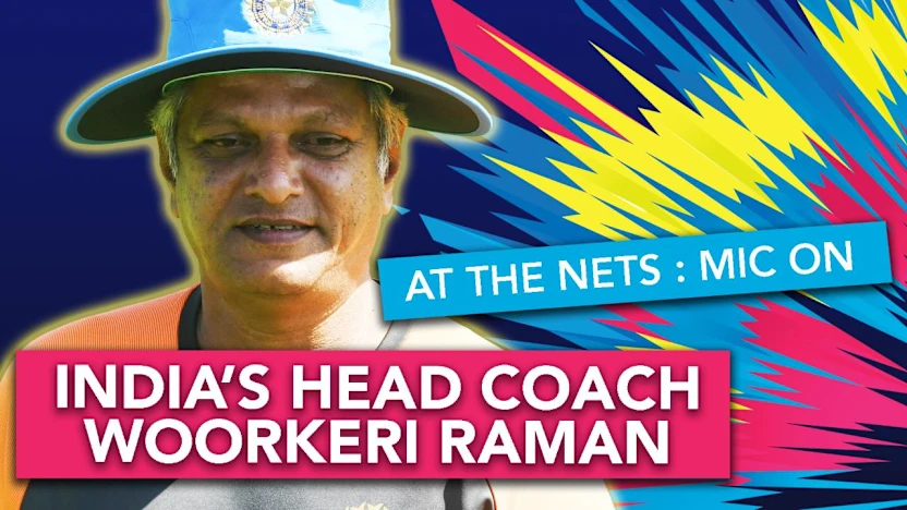 WT20WC: At the Nets – Coach WV Raman explains India's training | ICC ...