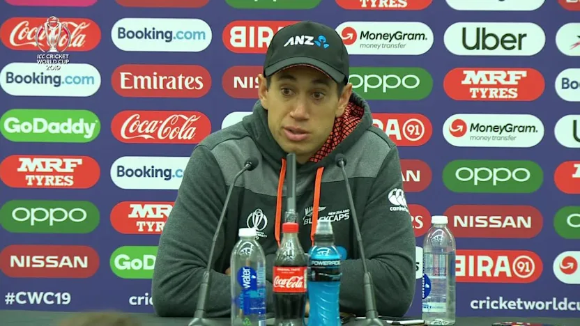 CWC 19: BAN v NZ – Ross Taylor Post-match conference | ICC Cricket ...