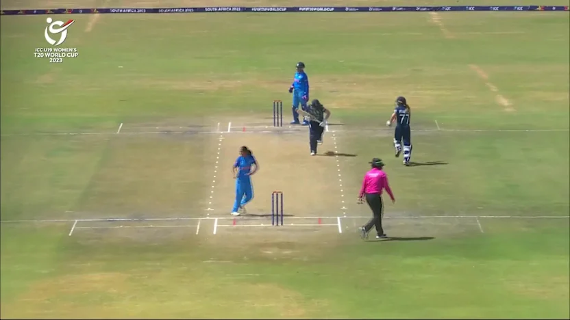 Wicket-Josie-Groves-India-U19s-Women v England-U19s-Women ICC U19W ...
