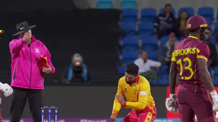 Wicket - Shamarh Brooks - West-Indies v Zimbabwe ICC T20WC 2022 | ICC ...