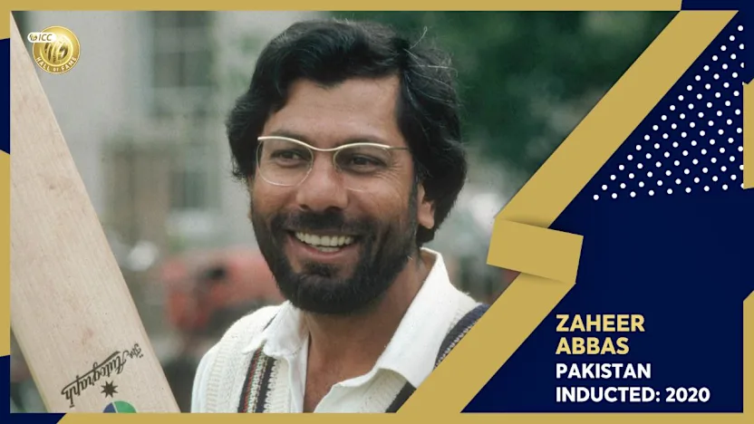 ICC Hall of Fame 2020 | Zaheer Abbas | ICC
