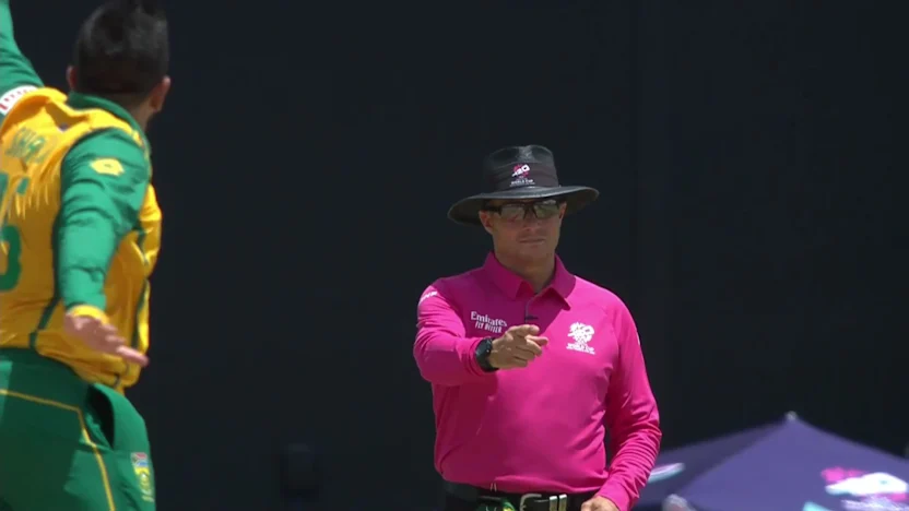 Shayan Jahangir - Wicket - United States of America vs South Africa ...