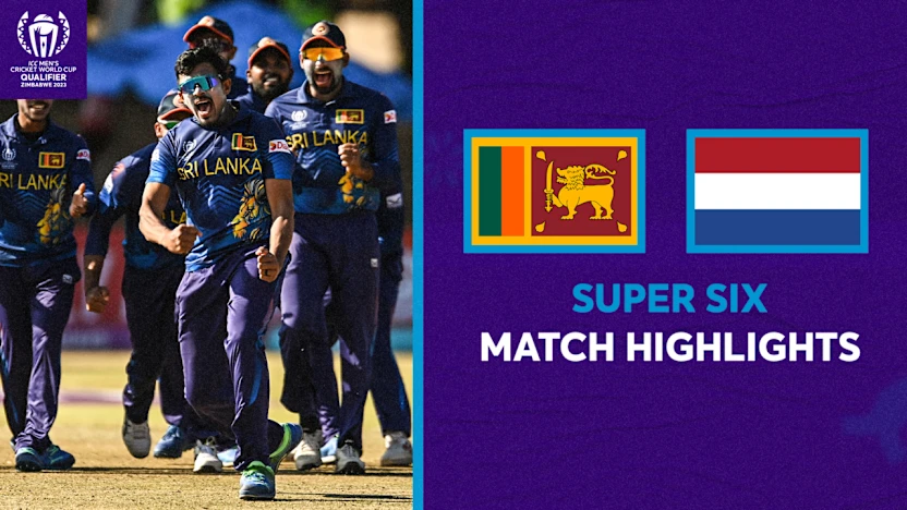 Sri Lanka survive Netherlands scare to top Super Six standings | CWC23 ...