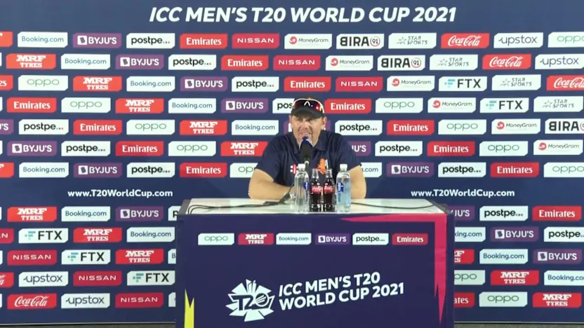 20 October - Abu Dhabi - Netherlands Stephan Myburgh post-match press ...