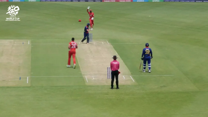 Sundeep Jora with a Batting vs. Canada | ICC Men's T20 World Cup Warm ...