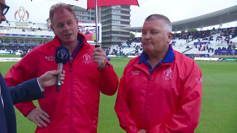 CWC_2019_MATCH18_INDvNZ_UMPIRE_WEATHER_FLASH_INTERVIEW_2_ICC | ICC