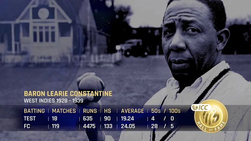 ICC Hall of Fame 2021 | Learie Constantine | ICC