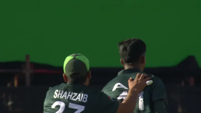 Mahli Beardman with a Batting vs. Pakistan | ICC Under-19 Cricket World ...