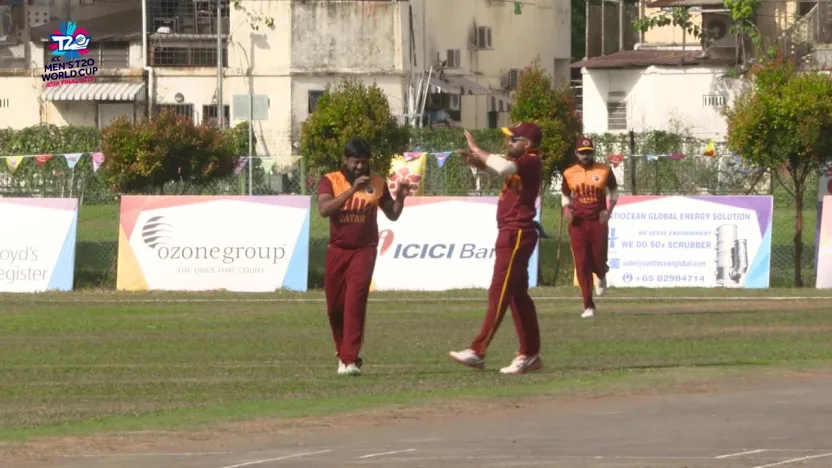 ICC T20 World Cup Asia Q: QAT v KUW – Inam-ul-Haq's brilliant caught ...