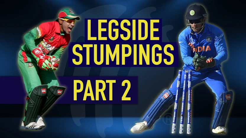 Superb leg-side stumpings: Part 2 | ICC