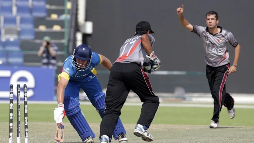 Azam, Mustafa lead UAE to victory | ICC