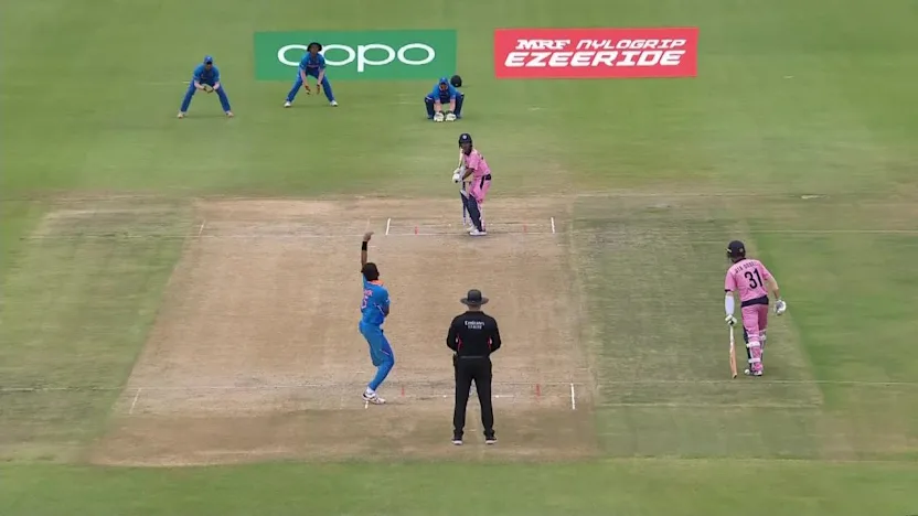 ICC U19 CWC: IND v JPN – Ball hit stumps but the bail remains unmoved | ICC