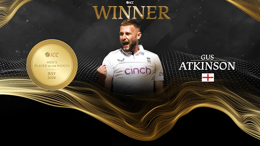 Atkinson and Athapaththu crowned ICC Players of the Month for July | ICC