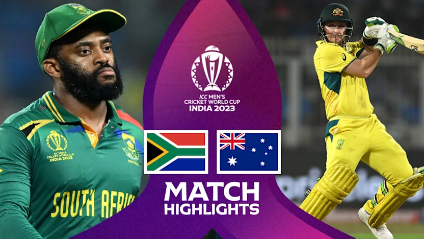 South Africa v Australia | Semi-Final 2 | Match Highlights | CWC23 | ICC