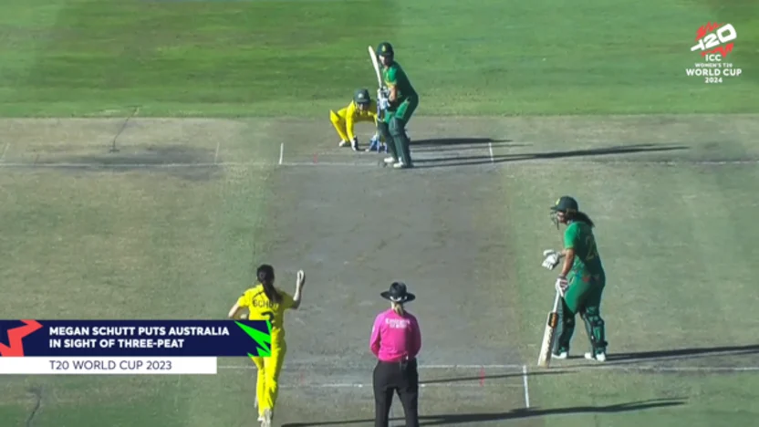 Megan Schutt dismisses Laura Wolvaardt | Greatest Moments | WT20WC 2024 ...