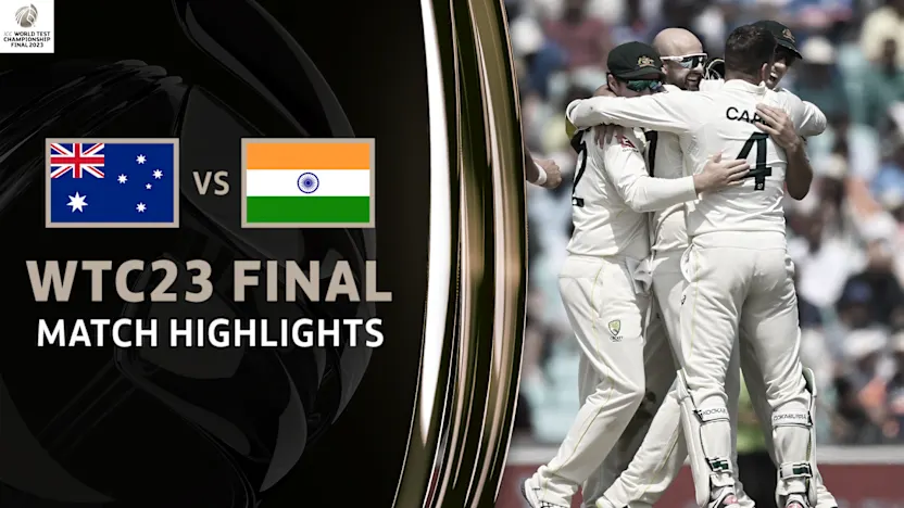 Australia win first World Test Championship mace - Full Match ...