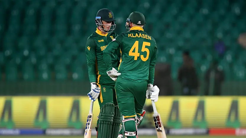 Klaasen and van der Dussen power South Africa on | ENG v SA | Champions Trophy 2025 | ICC ...