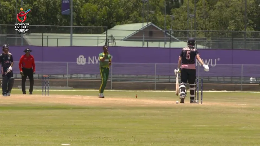 ICC U19 CWC: NGR v JPN – Uboh sends Clements' off-stump flying | ICC