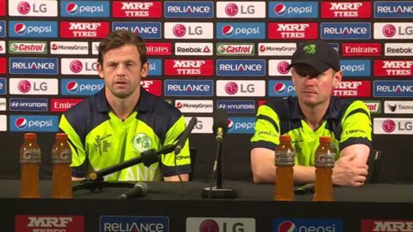 M30 Post Match Press Conference - Zimbabwe v Ireland - ED JOYCE ...