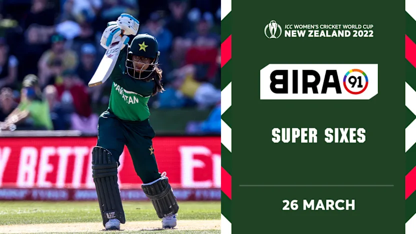 Bira91 Super Sixes | Day 22 | CWC 22 | ICC