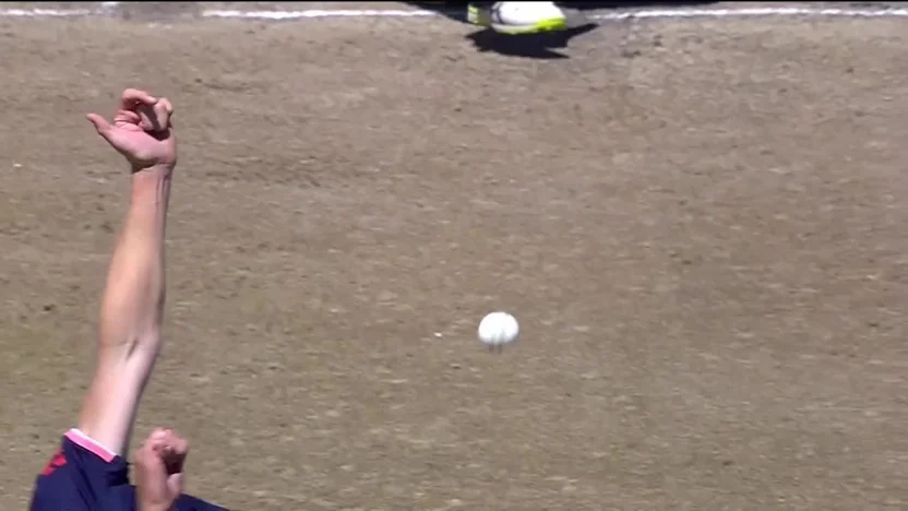 Pennington gets his second as Ravindra edges behind | ICC Under-19 ...