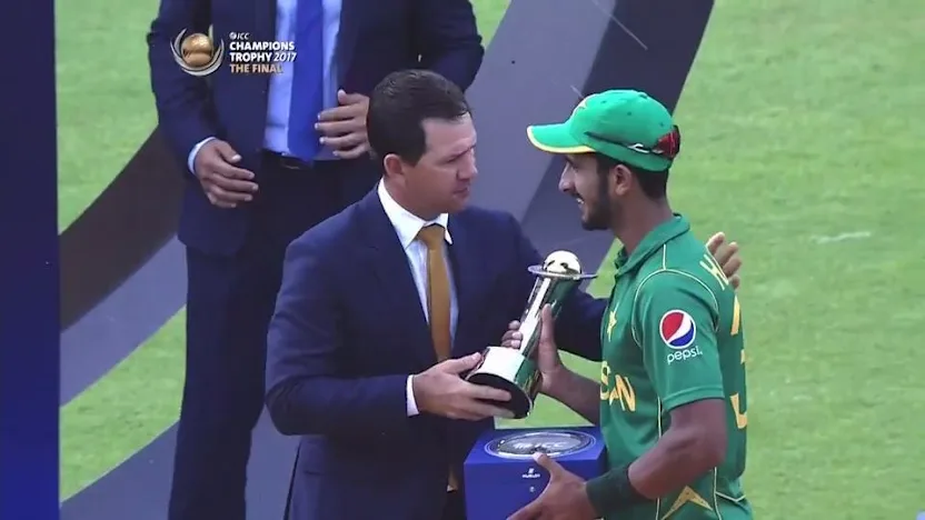 #CT17 Final - Pak v Ind: Player Of The Tournament - Hassan Ali | ICC ...