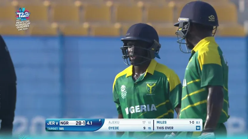 T20WCQ: JSY v NGR – Miles strikes first ball | ICC Men's T20 World Cup ...