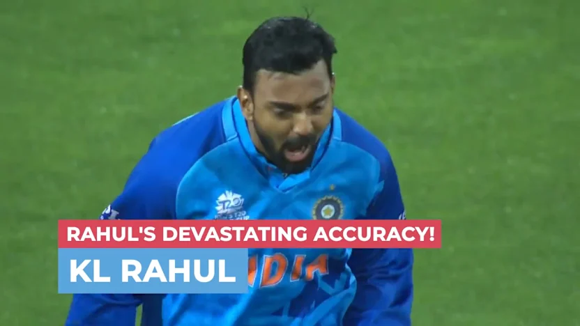 Nissan POTD: Rahul's rocket arm direct hit | ICC