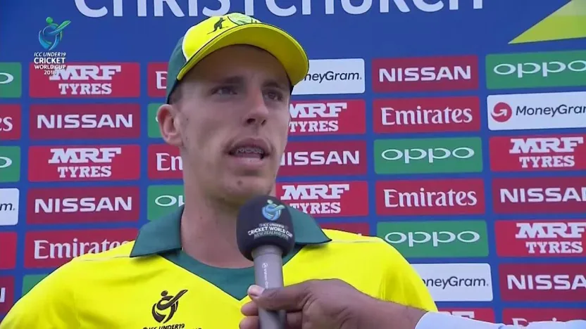 Ryan Hadley talks after Australia dismiss Afghanistan for 181 | ICC ...