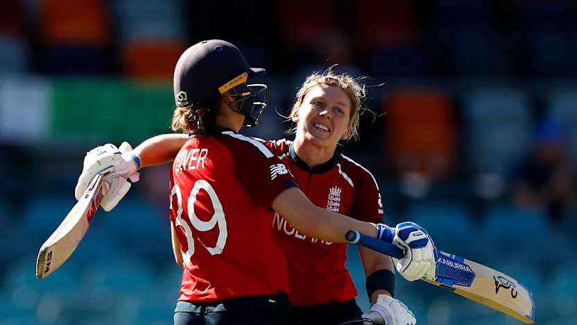 WT20WC: Eng v Tha - Heather Knight brings up her maiden T20I ton | ICC ...