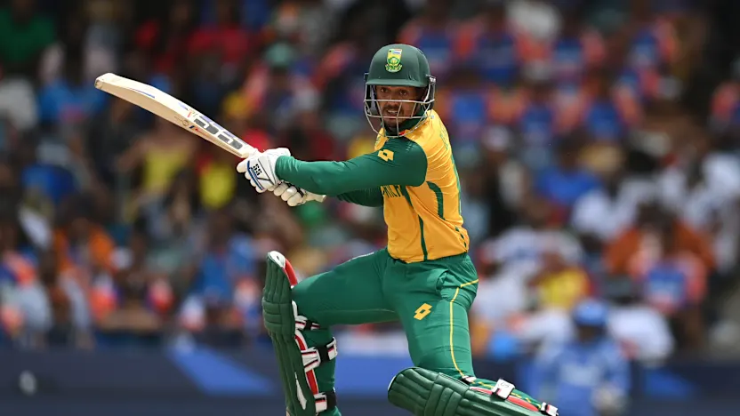 QDK smacks one to the roof | SA v IND | T20WC 2024 Final | ICC Men's ...