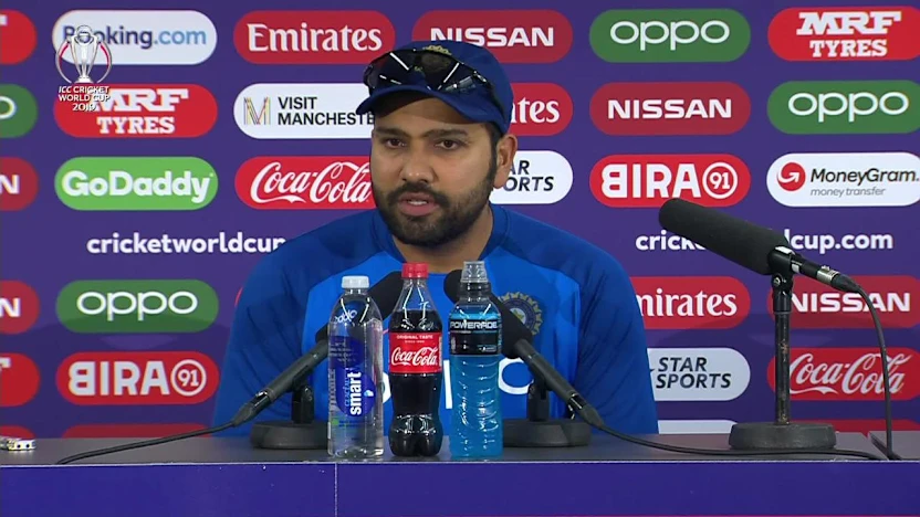 CWC_2019_MATCH22_INDvPAK_IND_ROHIT_MEDIA_CONFERENCE_ICC | ICC