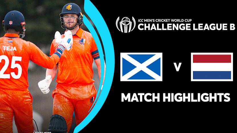 Scotland v Netherlands | Match Highlights | ICC Men's CWCL2 2023-27 ...