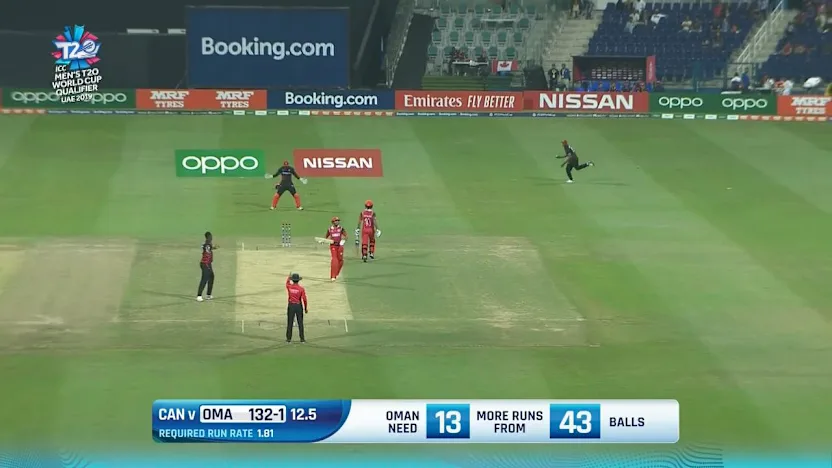 T20WCQ: OMA v CAN – Ilyas trapped in front | ICC Men's T20 World Cup Qualifier, 2019 | ICC