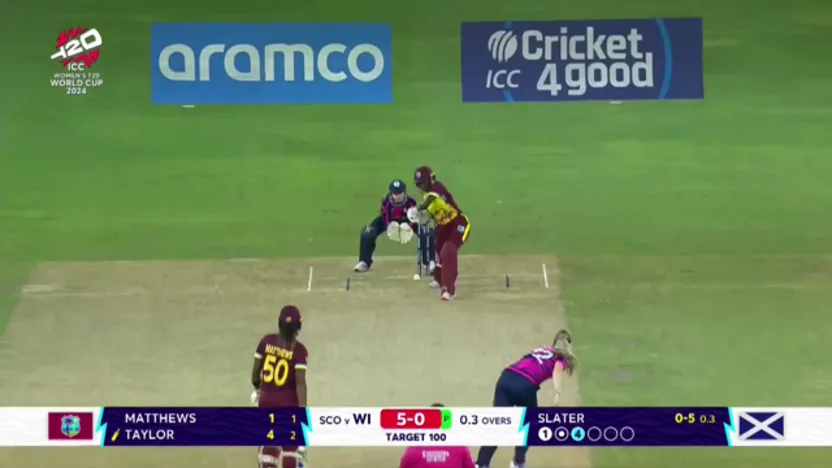 Rachel Slater castles Taylor to give Scotland early boost | WT20WC 2024 ...