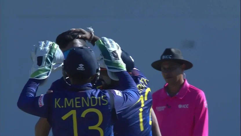 Brandon King - Wicket - Sri Lanka vs West Indies | ICC Cricket World ...