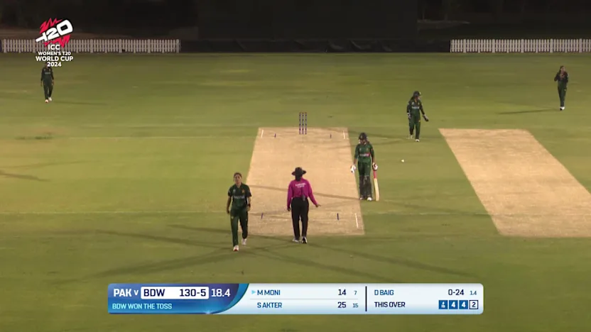 Ritu Moni - Wicket - Bangladesh Women vs Pakistan Women | ICC Women's ...
