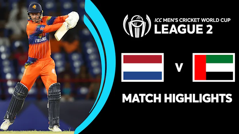 Netherlands v UAE | Match Highlights | ICC Men's Cricket World Cup ...
