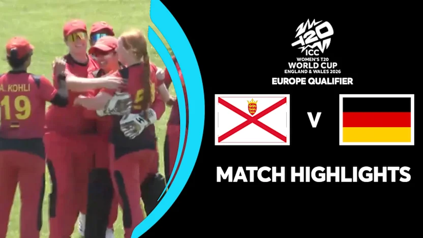 Jersey v Germany | Match Highlights | ICC Women's T20 World Cup 2026 ...