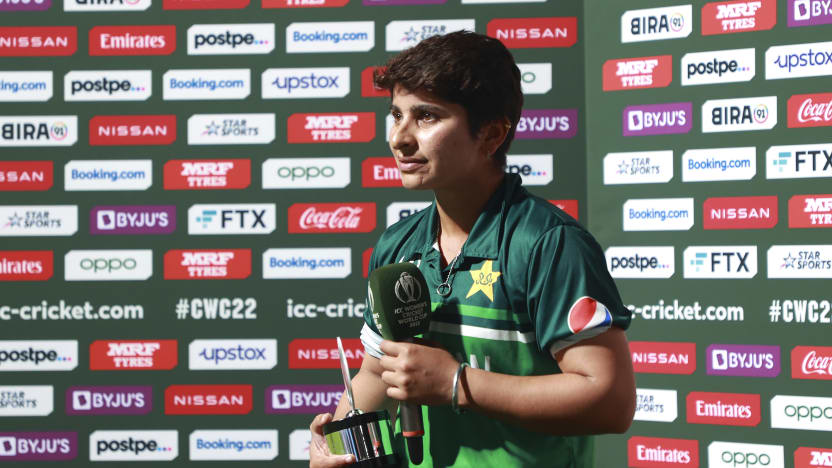 Nida dedicates momentous victory to Pakistan supporters