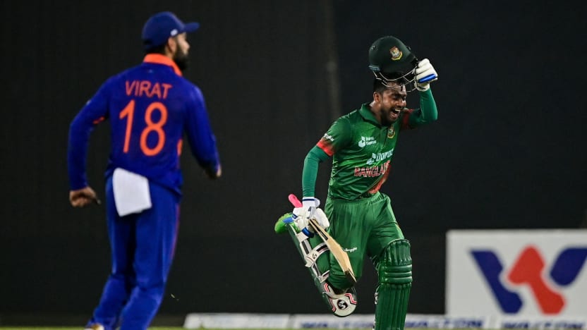 Record tenth-wicket partnership gives Bangladesh sensational win
