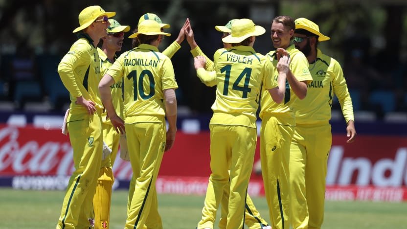 U19 CWC 2024 Day 4 Round-up: Australia survive Namibia scare ...