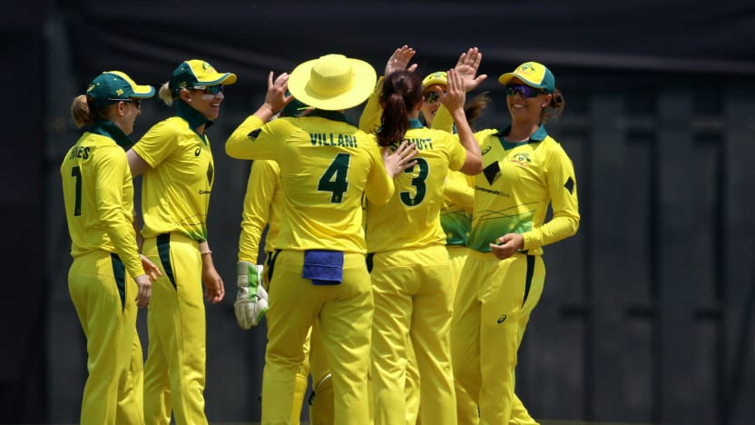 Bowlers, Perry star in comprehensive Australia victory